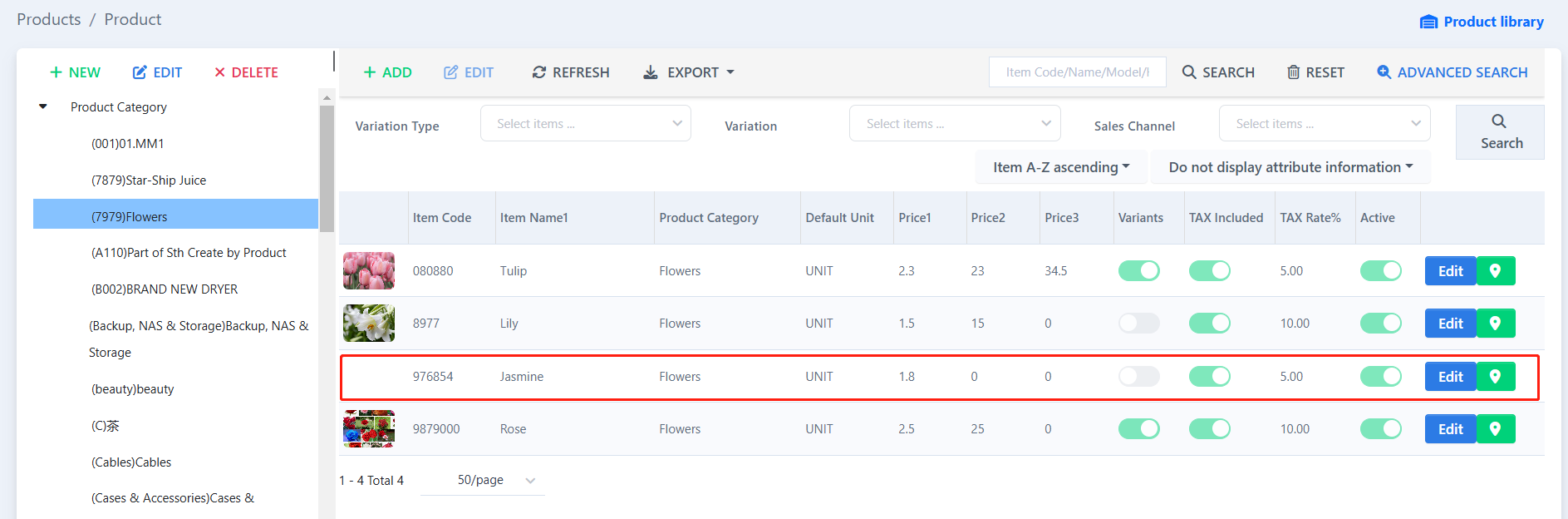 ZiiPSI–How to Modify Item’s Unit of Measurement – Zii Help Center